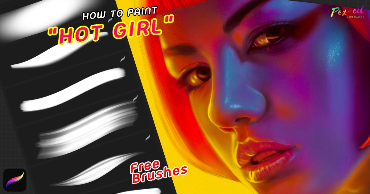 คอร์สออนไลน์ วาด “HOT GIRL” ด้วยโปรแกรม Procreate | SkillLane